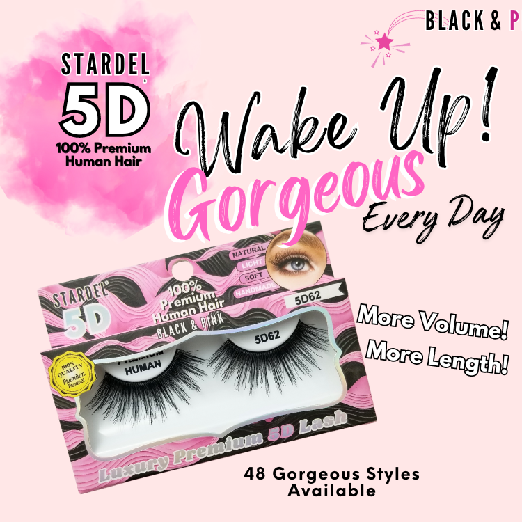 5D PREMIUM HUMAN HAIR LASH – STARDEL LASH